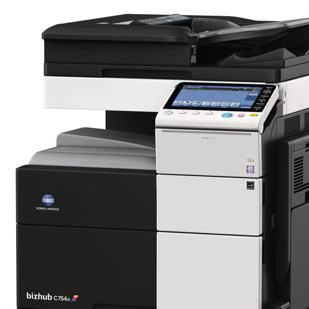 Konica Minolta bizhub C754e : Boostez Votre Productivité